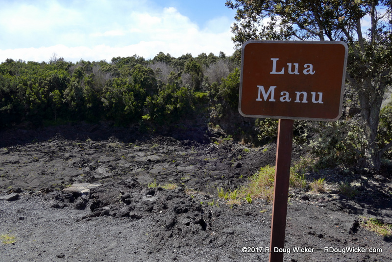 Port 1 Hilo — Lua Manu Crater | R. Doug Wicker — Author